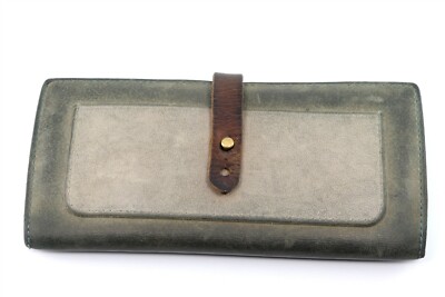 J. Crew Vintage Genuine Leather Bifold Wallet RN77388 | eBay