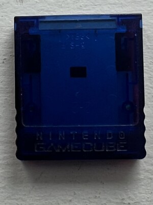 Authentic Nintendo GameCube Memory Card Pokemon Red/Blue DOL-008 FREE ...