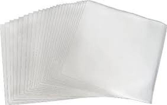 100 Clear Plastic LP Outer Sleeves 3 Mil. HIGH QUALITY Vinyl Record ...