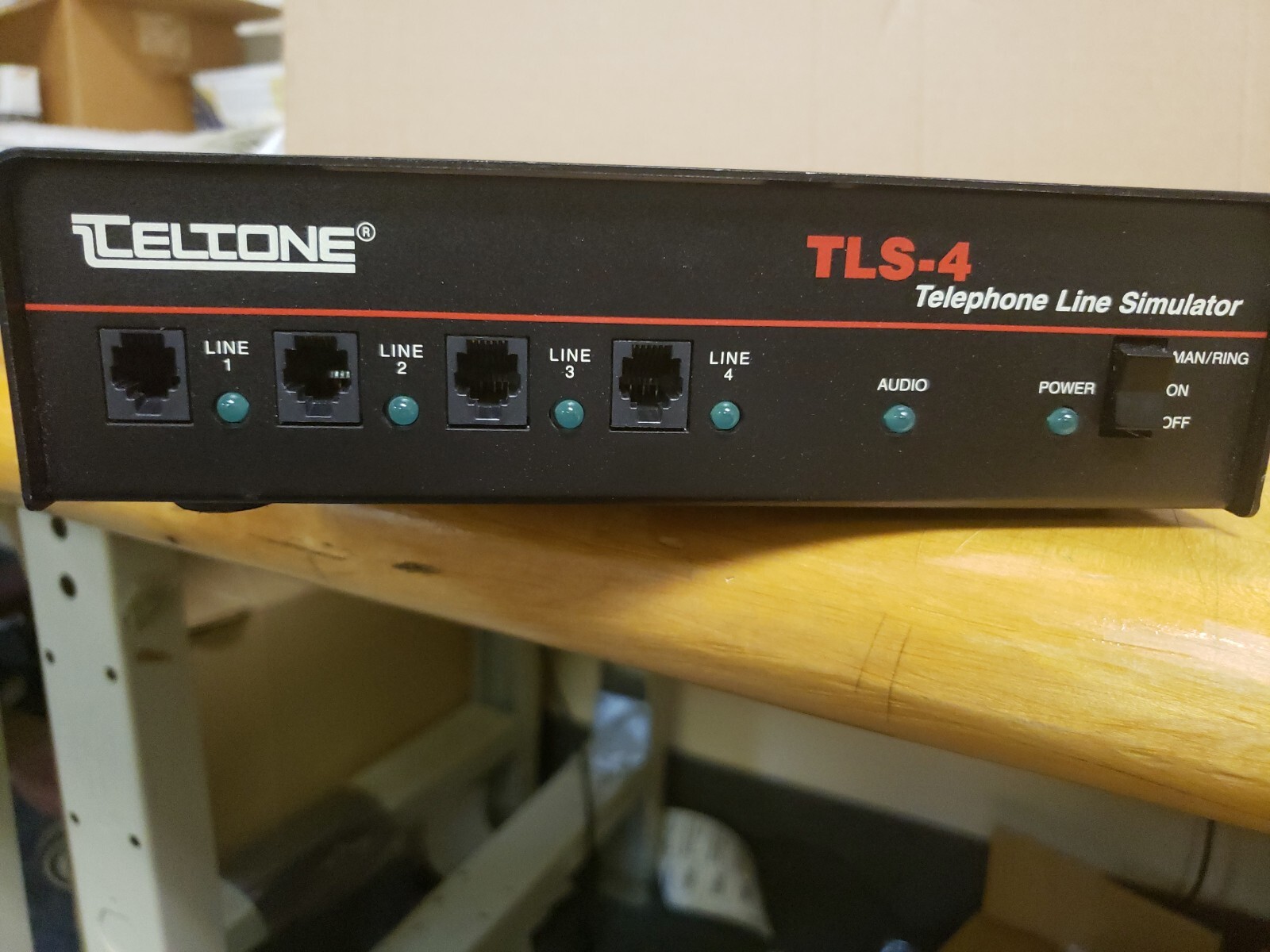Teltone TLS-4A-01 Telephone Line Simulator - Black for sale online | eBay