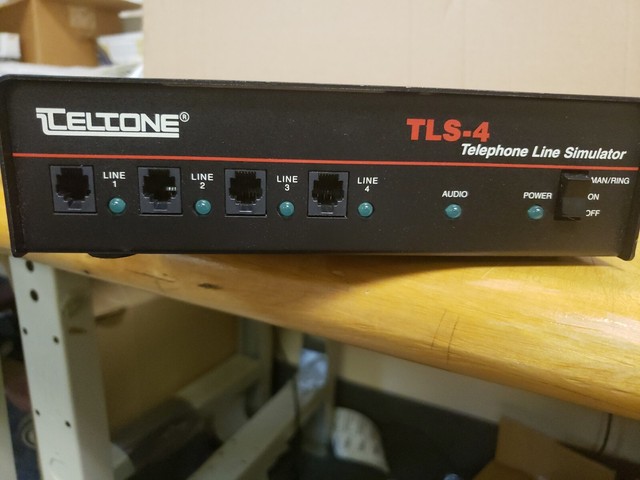 Teltone TLS-4A-01 Telephone Line Simulator - Black for sale online | eBay