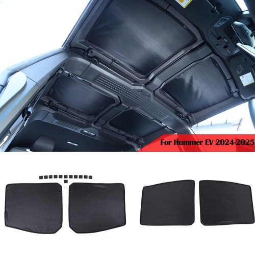 Glass Roof Sunshade Roof Shade Top Window UV Protection For Hummer EV ...