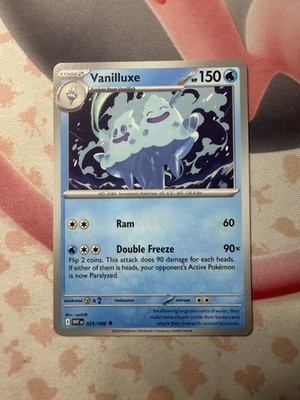 Vanilluxe Uncommon SV: White Flare 029/086 NM English Pokemon Card | eBay