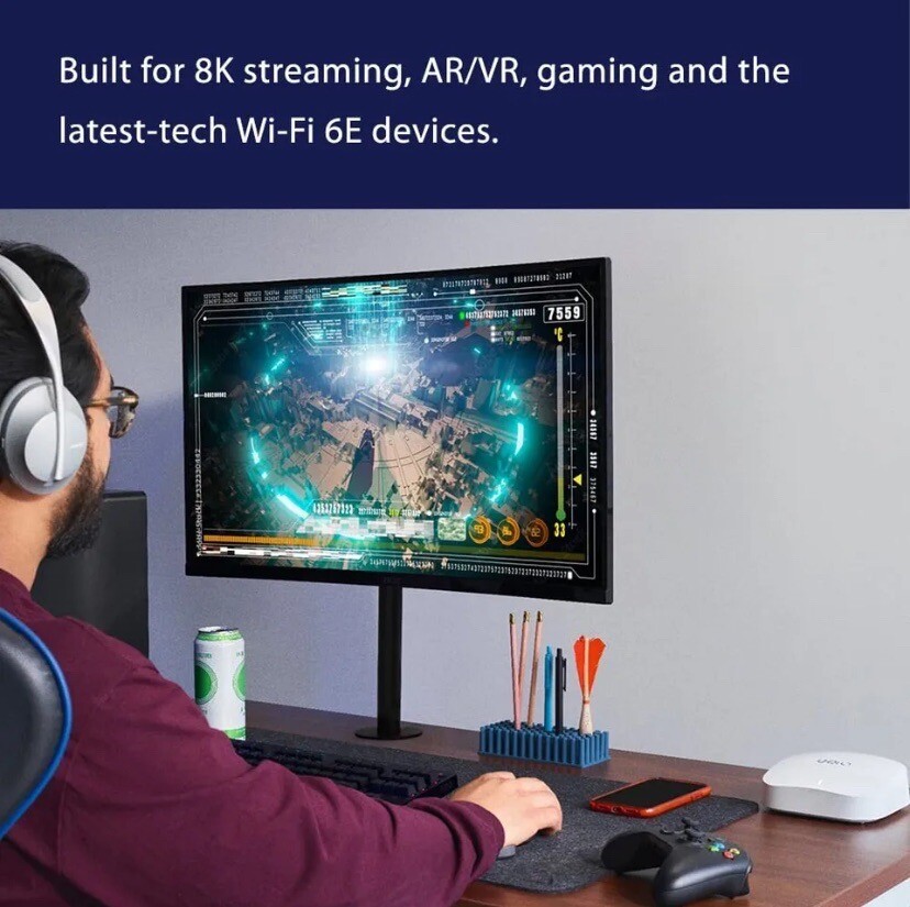 X3 Packs Amazon eero Pro 6E mesh Wi-Fi router system Provided By ...