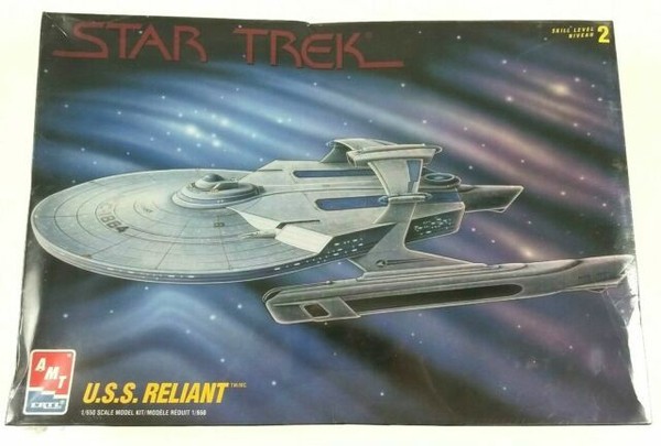 AMT Star Trek USS Reliant 1/650 Scale Wrath of Khan Model Kit for sale ...