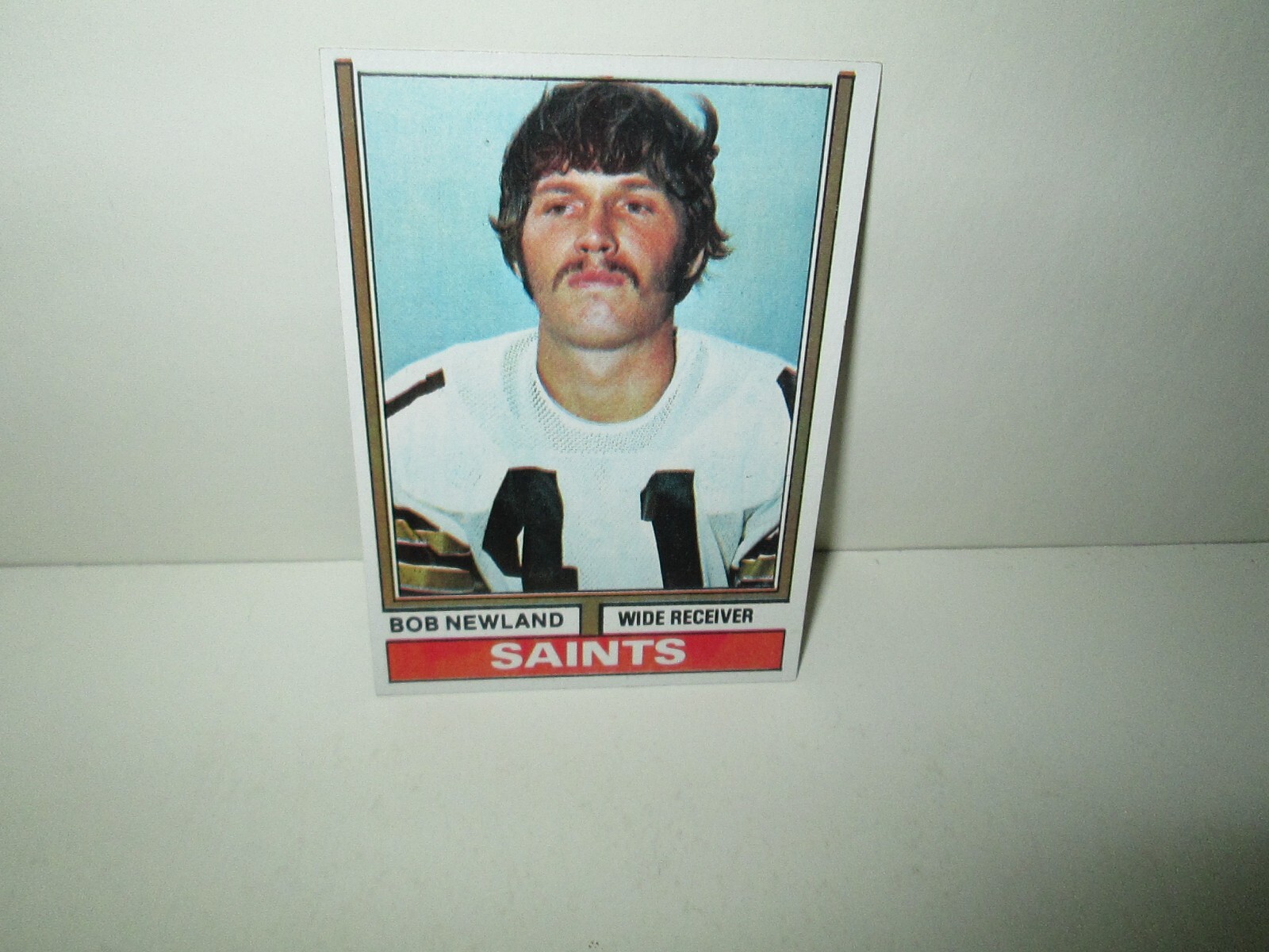 BOB NEWLAND 1974 football card topps #179 Rookie Rc Oregon NEW ORLEANS ...