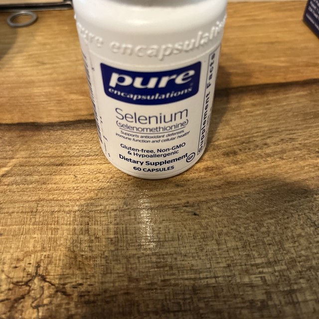 Pure Encapsulations Selenium Selenomethionine - Hypoallergenic ...