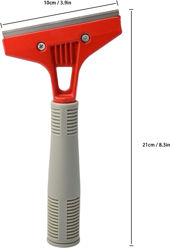 Extendable Long Grip Razor Blade Scraper 4 Inch Scraper Tools for Glass ...