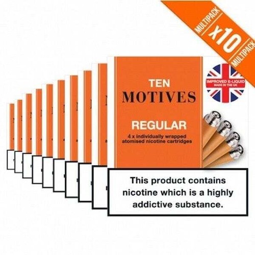 10 Motives Tobacco and Menthol Cartridges | Opt Starter Kit inc | Ten ...