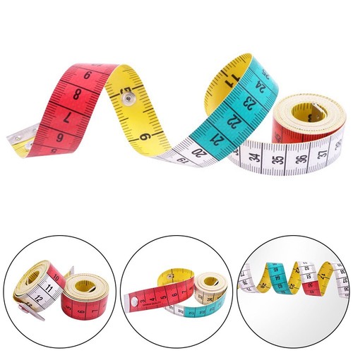 Accurate and Reliable Measurements Colorful Tape Measure with Clear ...