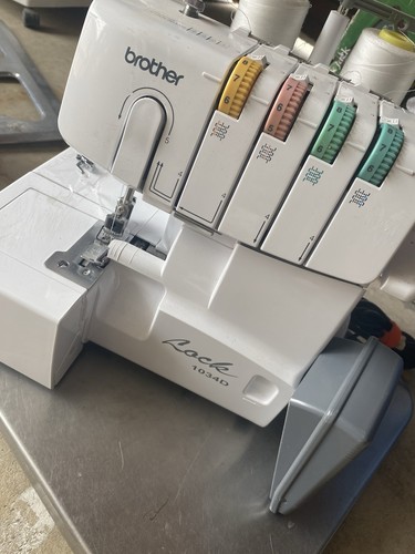 Brother 1034D Serger with Differential Feed -w/4 White Spools ...