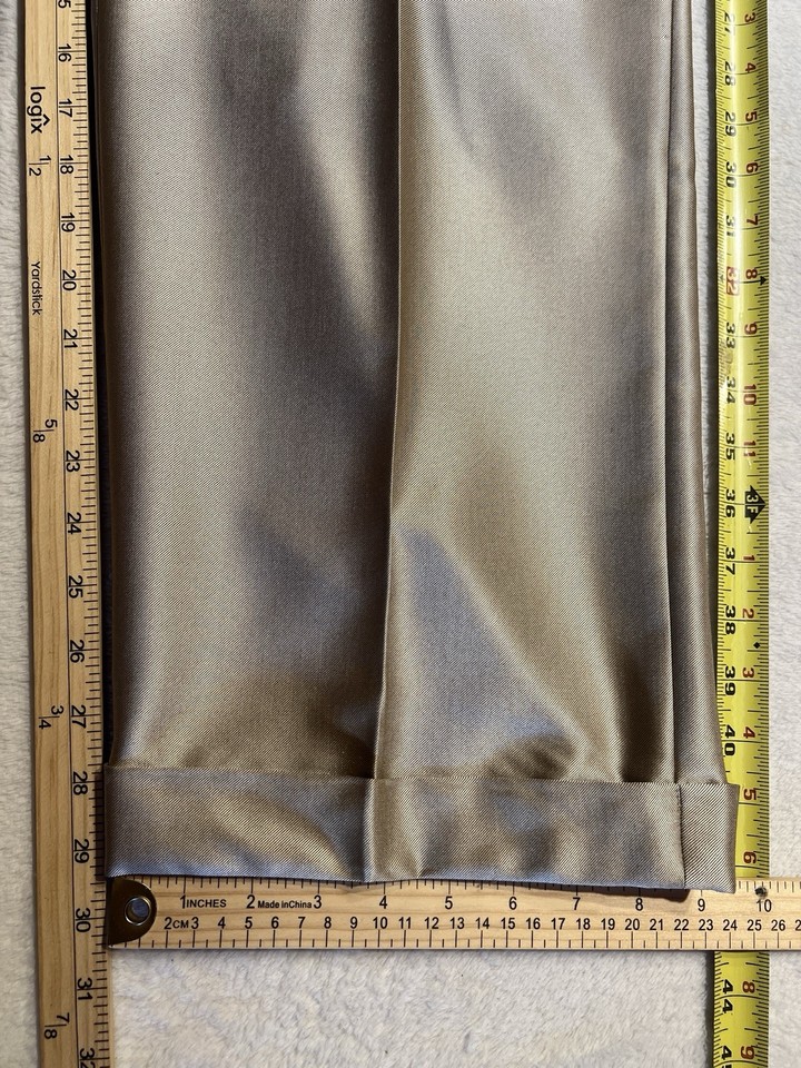 VITARELLI Italy 50L 36x29 Gold Beige Champagne High-Shine Satin Finish ...