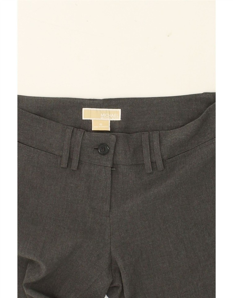 MICHAEL KORS Womens Straight Casual Trousers US 6 Medium W32 L33 Grey ...