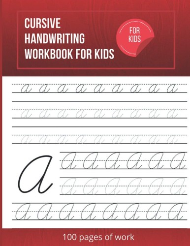 Mary Crisler Cursive Handwriting Workbook For Kids: Curs (Paperback ...