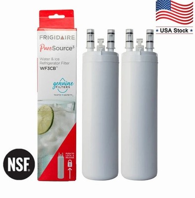 2 Pack Frigidaire WF3CB PureSource 3 Replacement Refrigerator Water ...