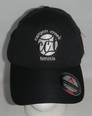 NWT Canyon Creek Country Club CC Tennis Logo Richardson TX Baseball Hat ...