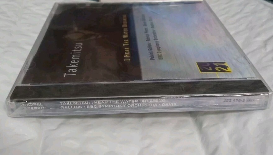 Toru Takemitsu: I Hear the Water Dreaming NEW CD (2000, Deutsche ...