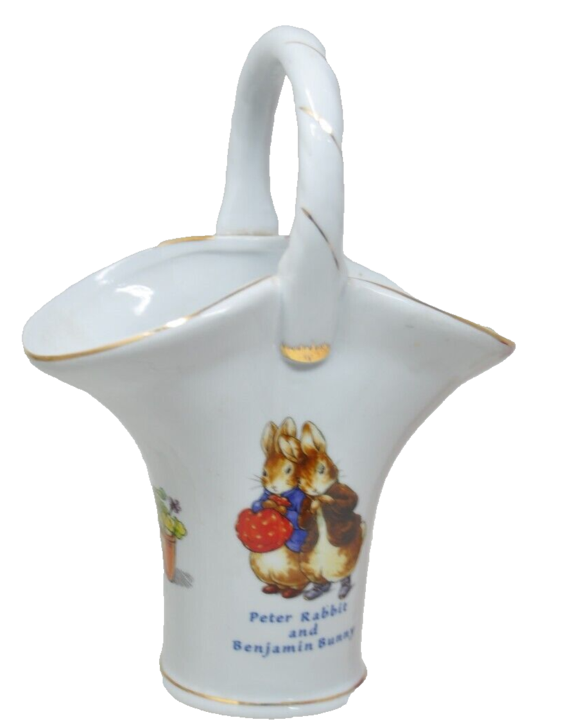 World of BEATRIX POTTER 2002 Peter Rabbit & Benjamin Bunny Ceramic ...