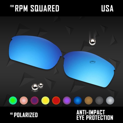 Anti Scratch Polarized Replacement Lenses for-Oakley RPM Squared OO9257 ...