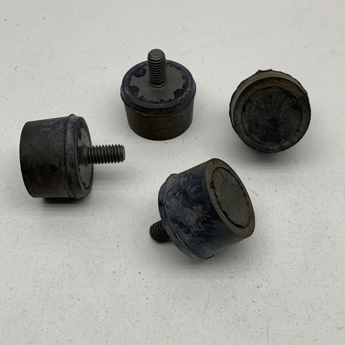 (4-Pack) Anti-Vibration Mount Male Buffer Rubber Feet 3/8" Threaded ...