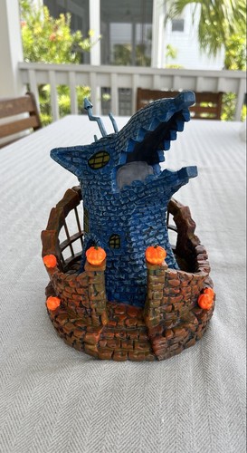 Hawthorne Village Nightmare Before Christmas Wolfman House Black Light ...