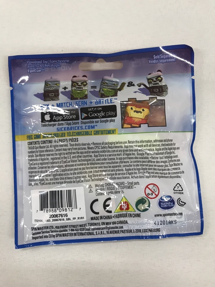 Sick Bricks Sick Character **Manley Chesthair **Single Pack NIB | eBay