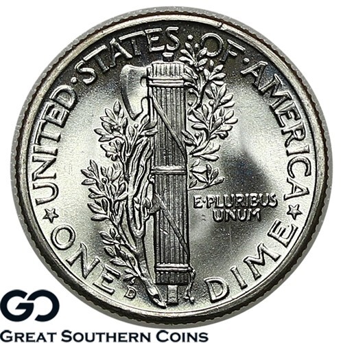 1940-D Mercury Dime, Full Split Bands, Gem BU++ FSB | eBay