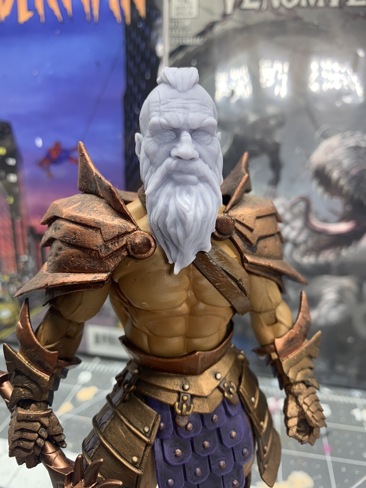 Mythic Legions Custom 1/12 Barbarian / Dwarf / werewolf-Human version ...