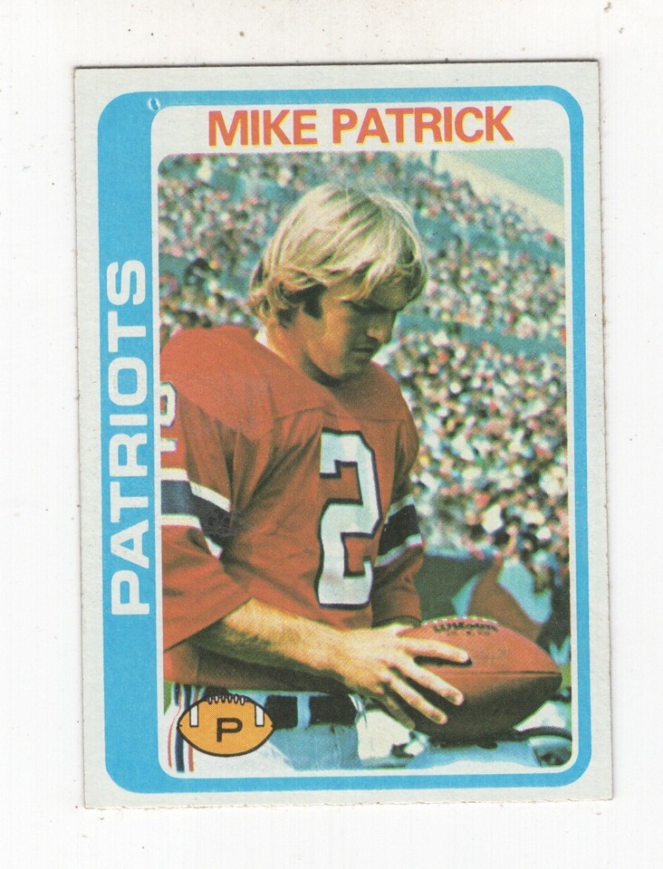 1978 TOPPS FOOTBALL NEW ENGLAND PATRIOTS PICK YOUR PLAYER | eBay