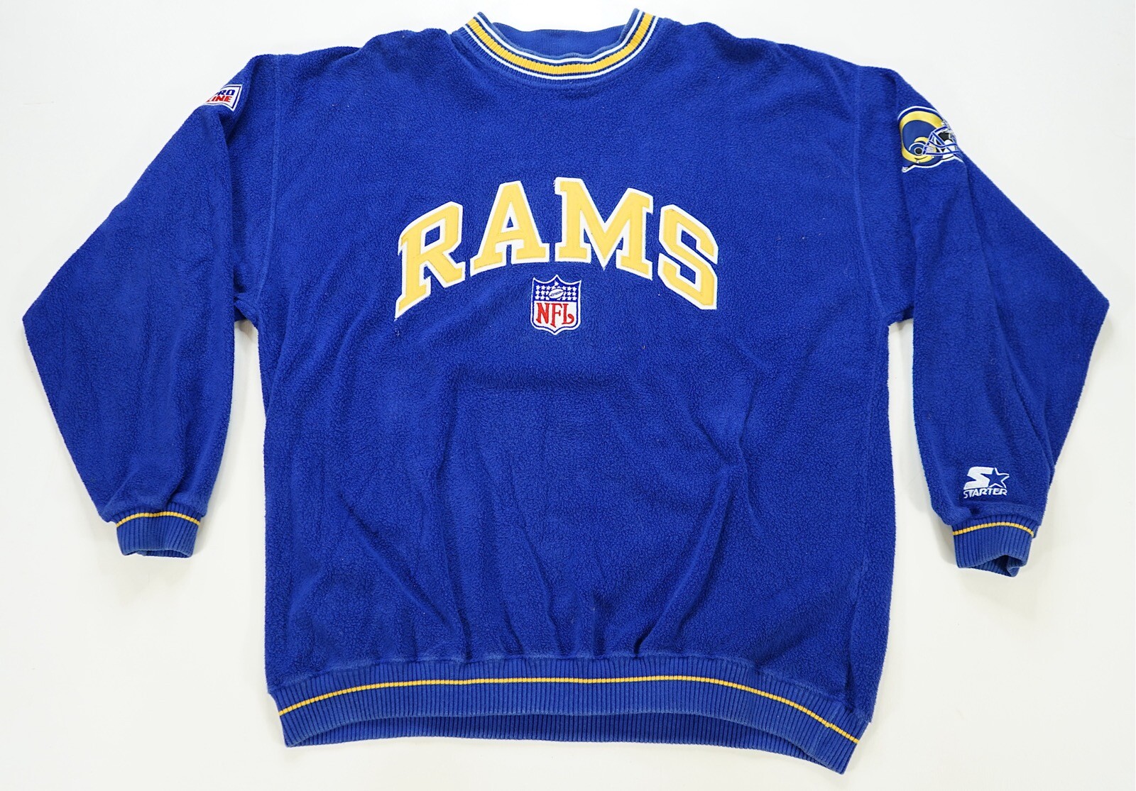 Rare Vintage STARTER Los Angeles Rams NFL Pro Line Fleece Sweatshirt ...