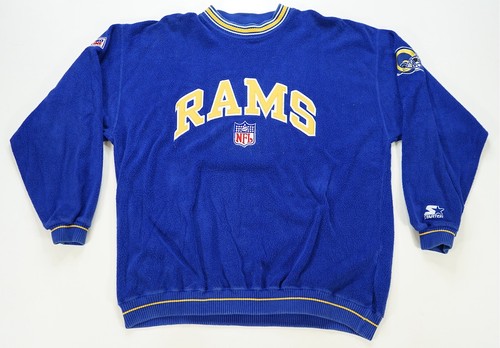 Rare Vintage STARTER Los Angeles Rams NFL Pro Line Fleece Sweatshirt ...