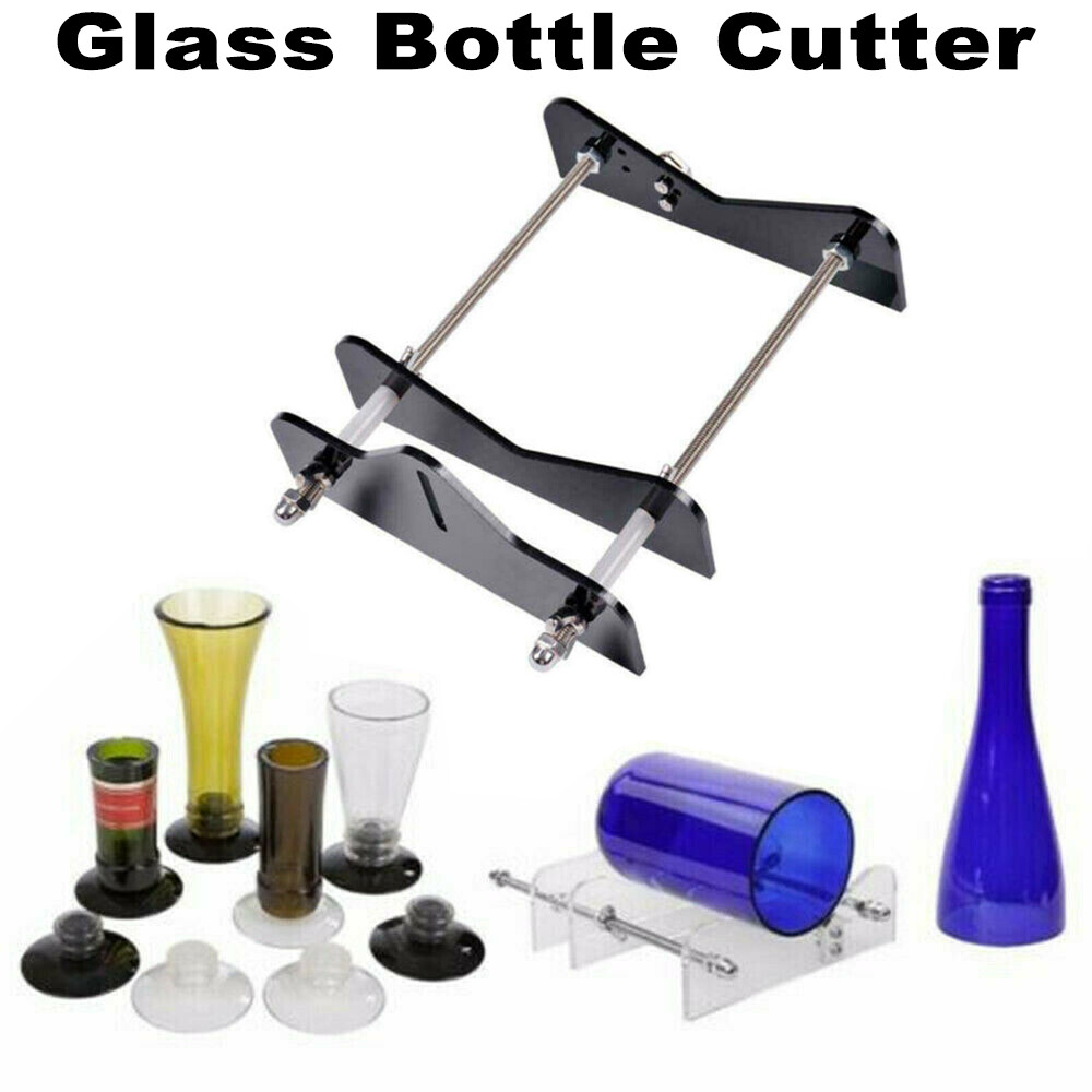 DIY Glass Bottle Cutter Kit Beer Wine Jar Cutting Machine Craft Recycle ...