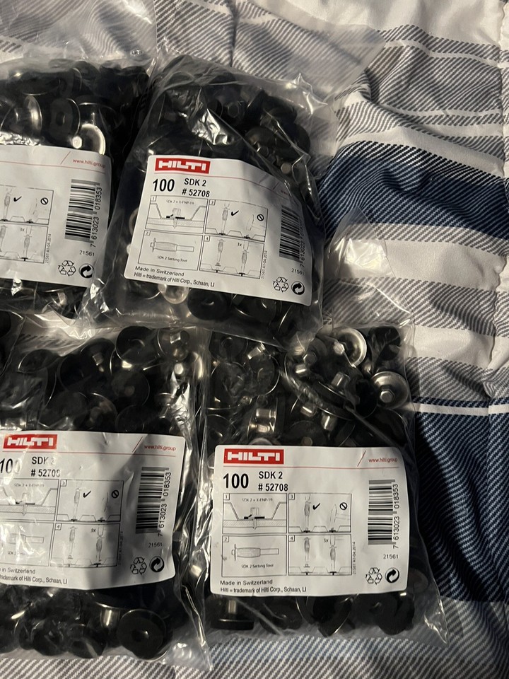 Brand New Hilti SDK2/PDK2 SEALING CAPS #52708 FAST FREE SHIPPING ONE ...