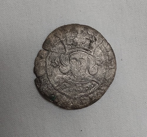 Medieval Spain King Enrique IV 1454-1474 AD Cuartillo Silver Coin. 1/4 ...