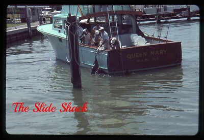 Miami Florida Queen Mary charter fishing boat 1964 35mm slide | eBay