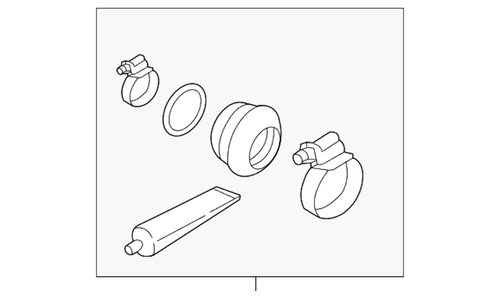 New Genuine BMW Repair Kit Bellows Exterior (2006-2021) OE 31607549468 ...