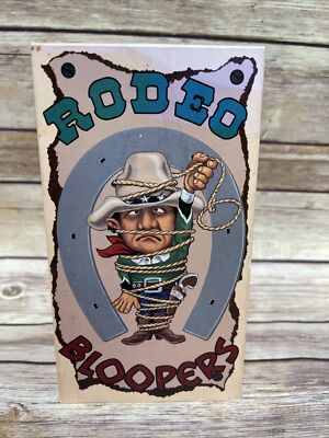 Rodeo Bloopers (VHS, 1992) 82554141439| eBay