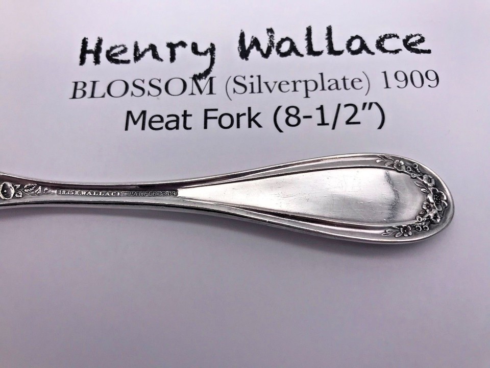 Blossom 1835 R Wallace Silverware 1909 Flatware Silver Plate CHOICE ...