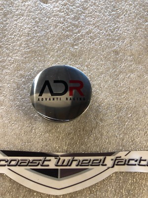 ADR Advanti Racing Chrome Pop In Wheel RIM Replacement Cover Cap 2.25 ...