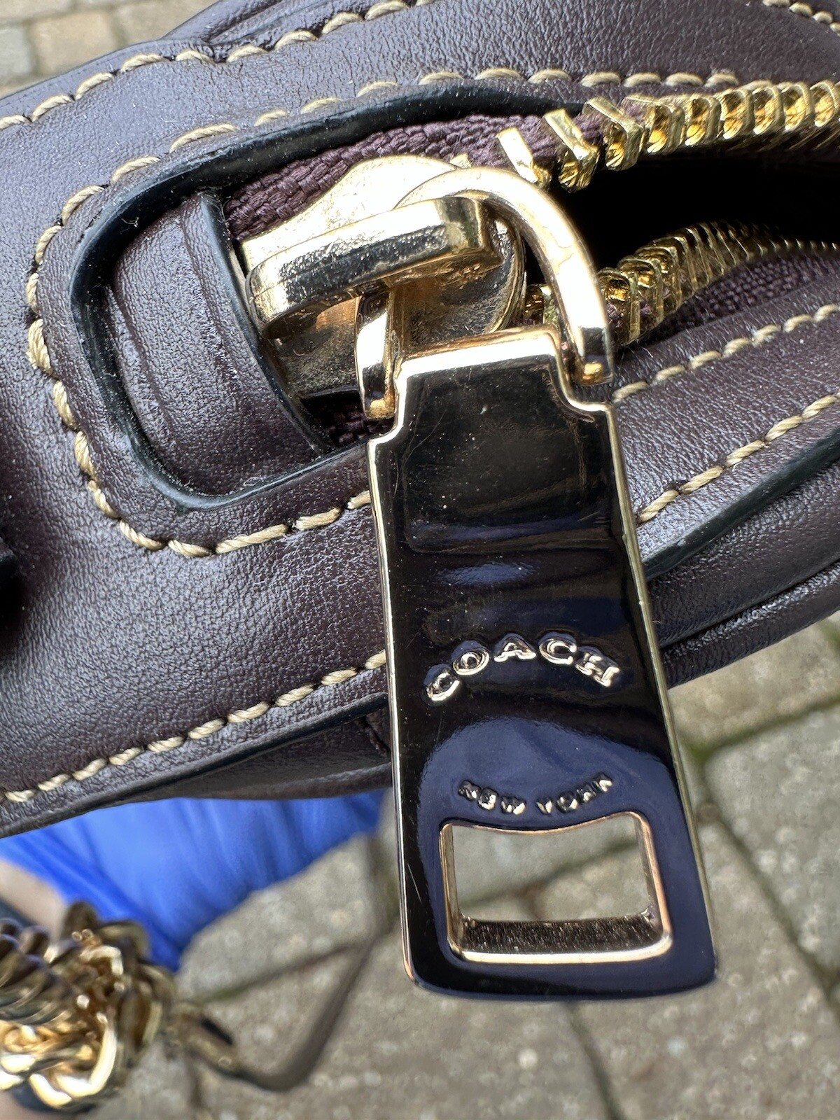 COACH 31433 ISLA CHAIN CROSSBODY SIGNATURE CANVAS FLO… - Gem