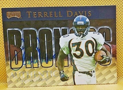 1999 Playoff Prestige SSD Checklists Autographs #CL10 Terrell Davis 249 ...