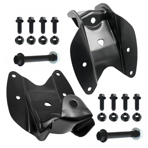 Pair Rear Leaf Spring Shackle Bracket Kit 722-016 for 1997-2004 Ford ...