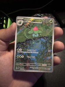 Ivysaur 2023 Scarlet & Violet: 151 #167/165 Illustration Rare Price ...