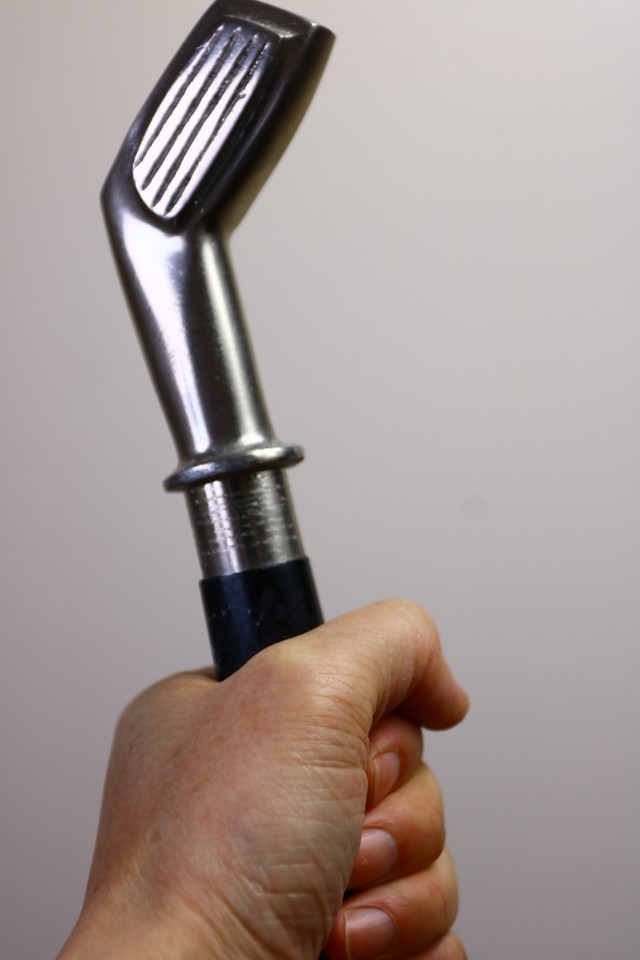 Vintage Wooden Walking Stick Cane golf club top 94cm | eBay