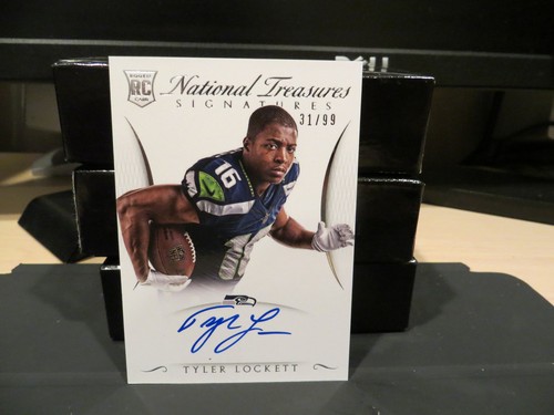 National Treasures Rookie On Card Autograph Seahawks Tyler Lockett 31/ ...