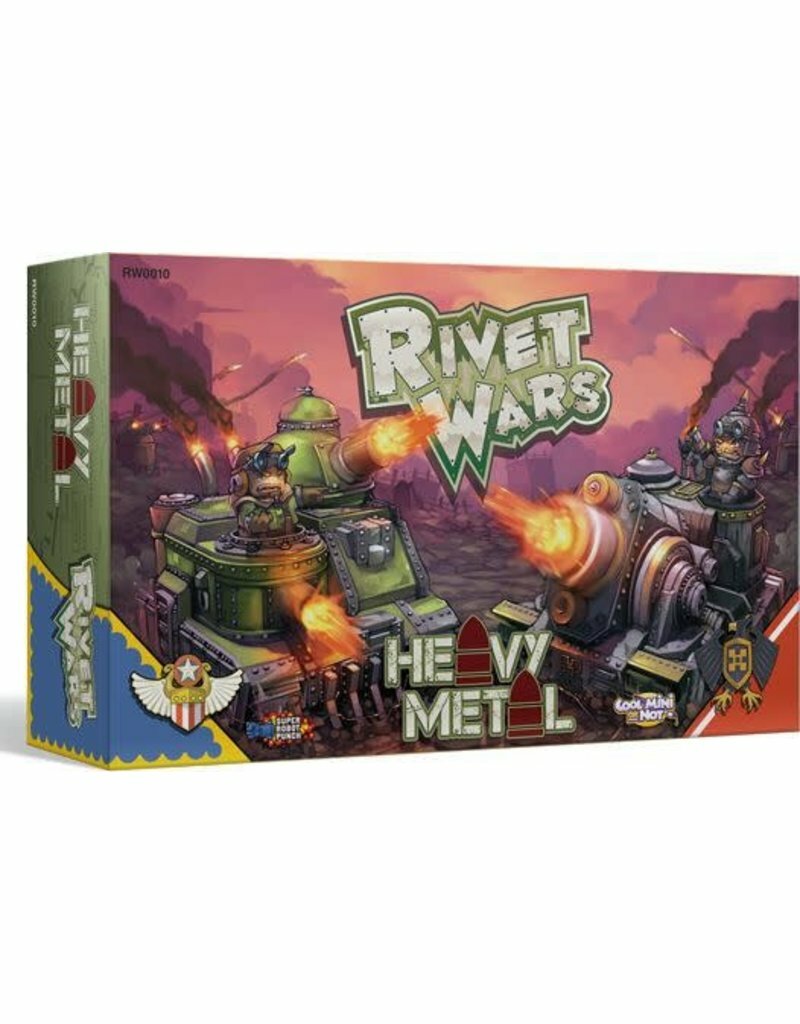 Rivet Wars Heavy Metal Tank Expansion RW0010 CMON Miniatures Board Game ...
