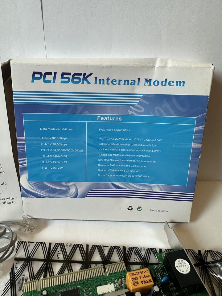 Liyi PC/ 56K Internal Modem | eBay