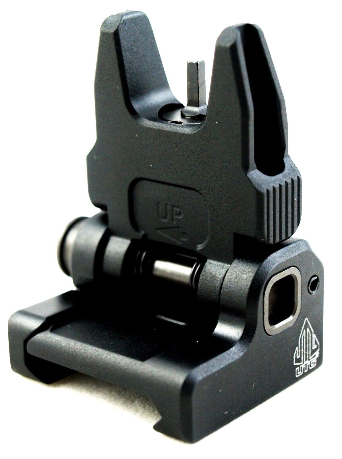 UTG Flip-up BUIS Front Sight Spring PopUp Folding Iron Site Picatinny ...