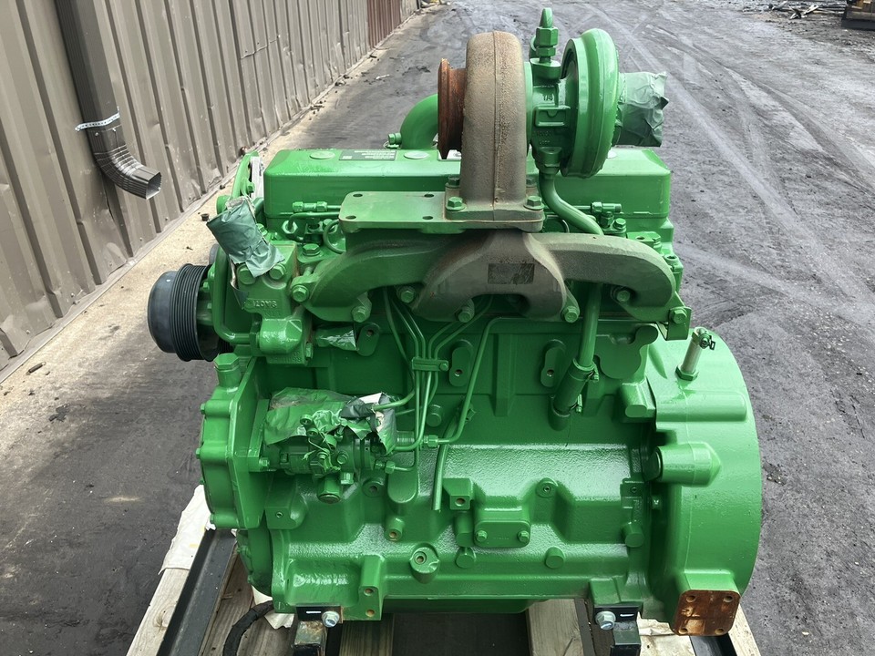 GOVERNMENT SURPLUS JOHN DEERE 4045T TURBO DIESEL ENGINE | eBay