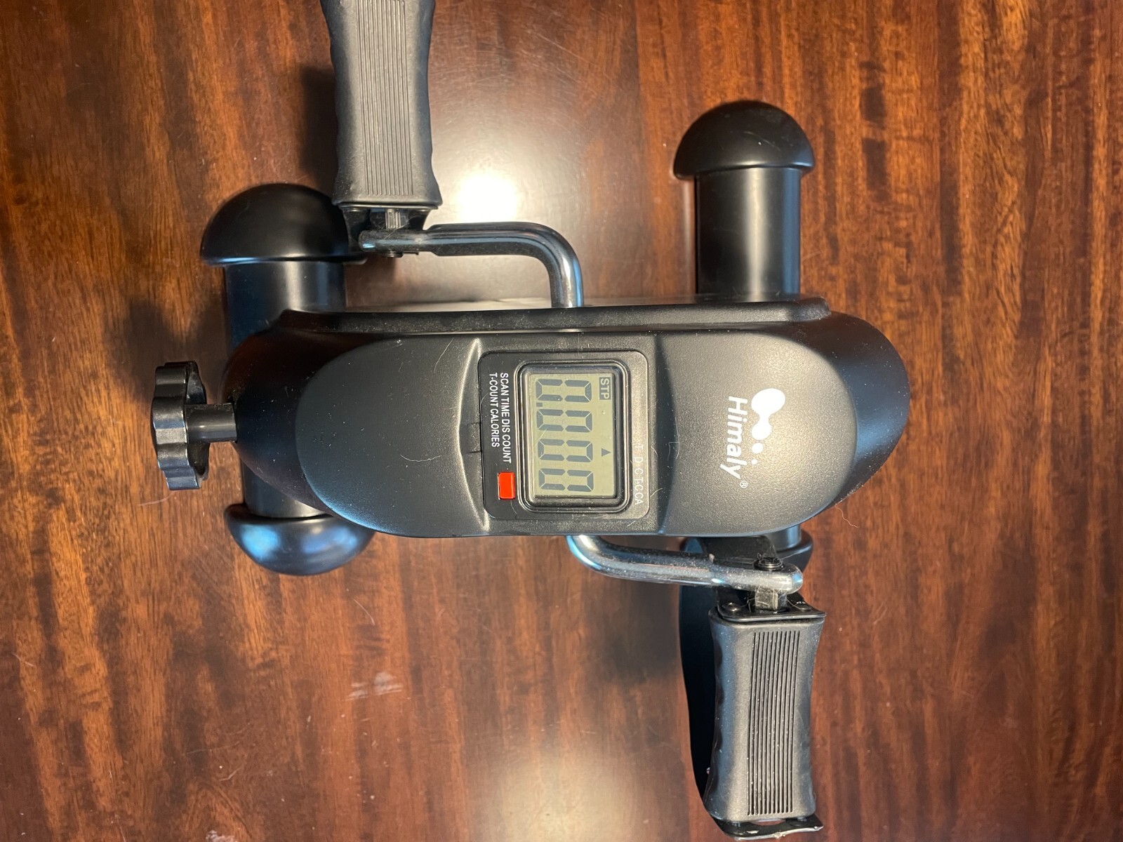 Himaly Mini Exercise Bike Under Desk Leg&Arm Training Machine w/ LCD ...